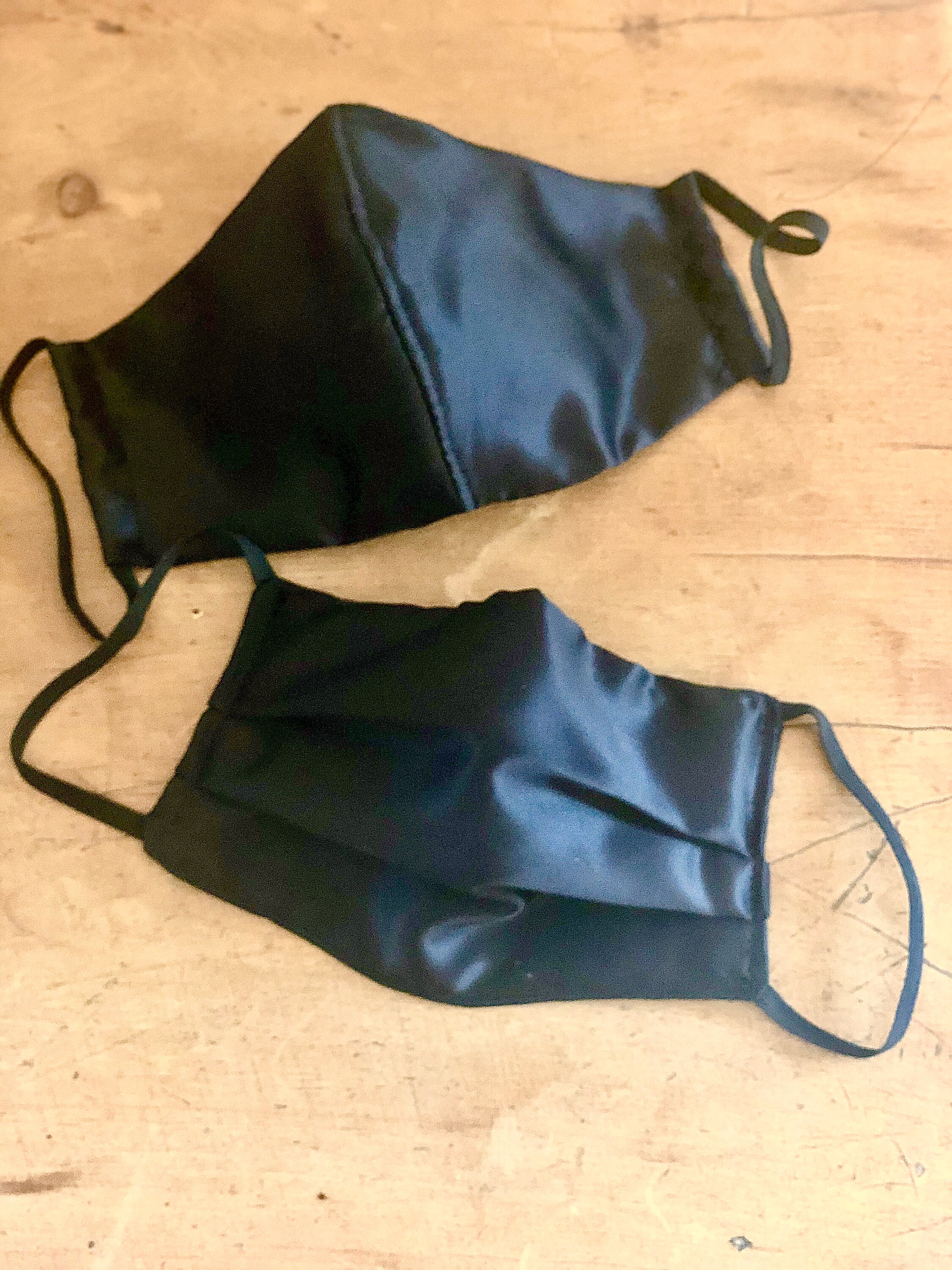 SILK LBM Little Black Mask face covering super lightweight | Etsy
