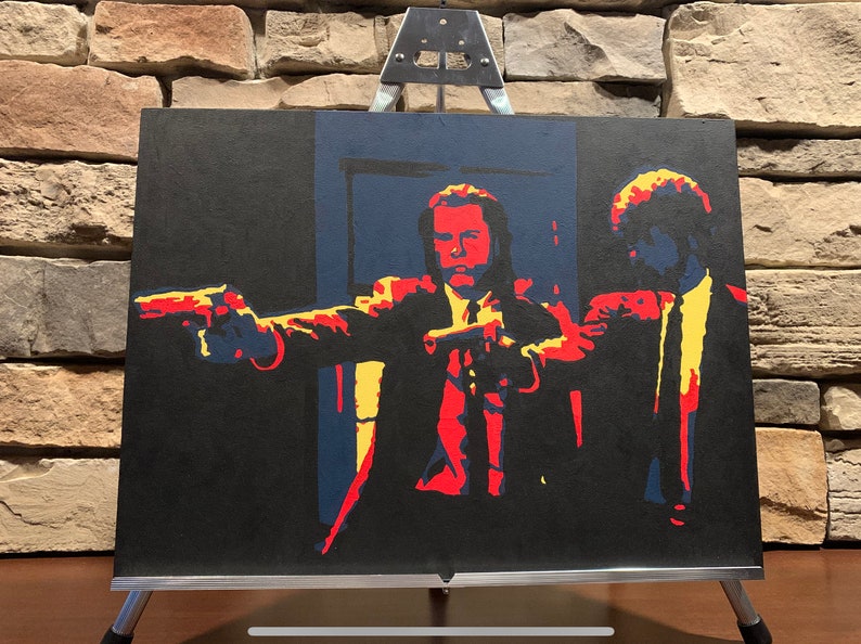 Original "pulp Fiction" Painting (1 of 1) - Etsy