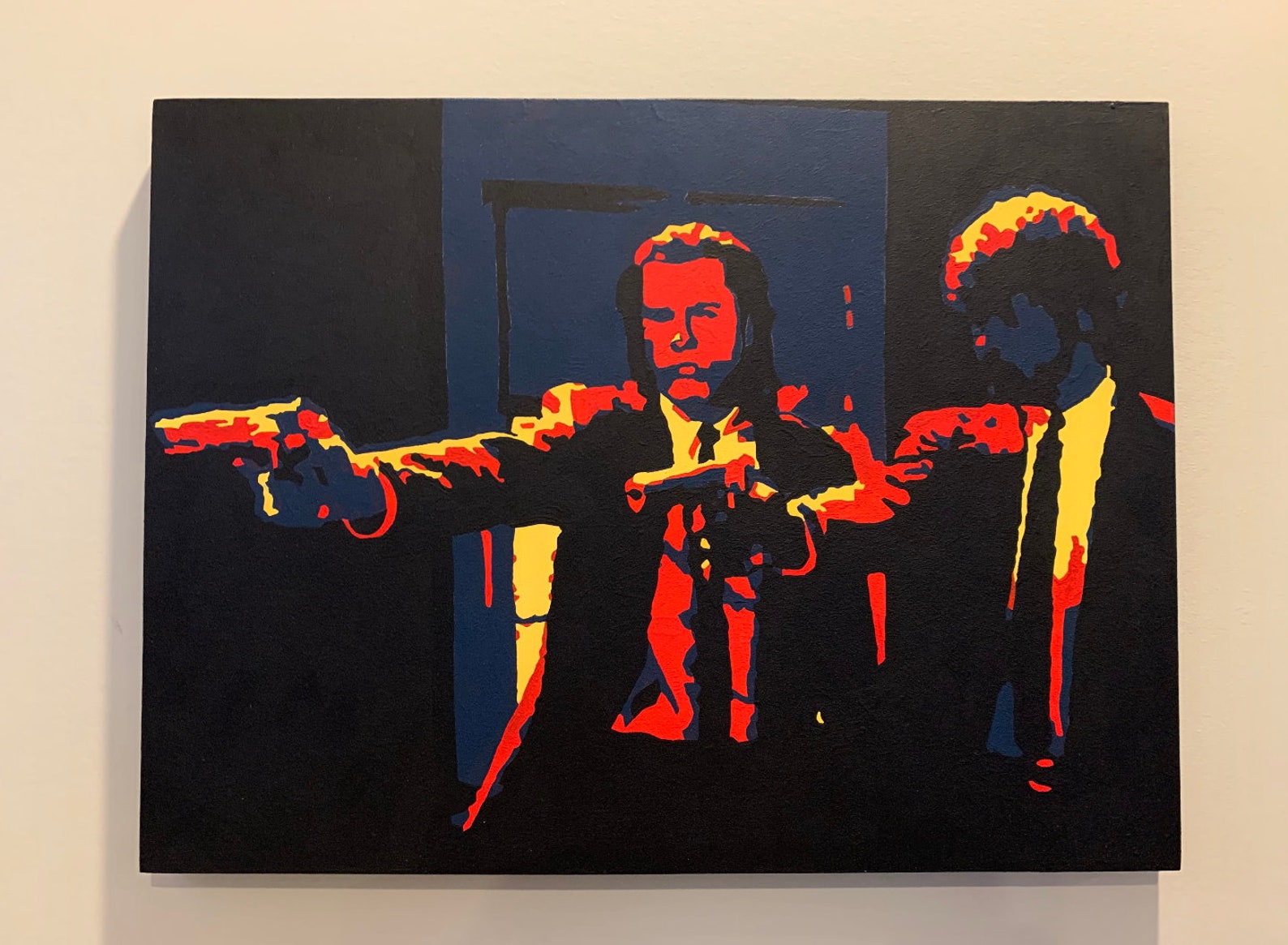Original "pulp Fiction" Painting (1 of 1) - Etsy