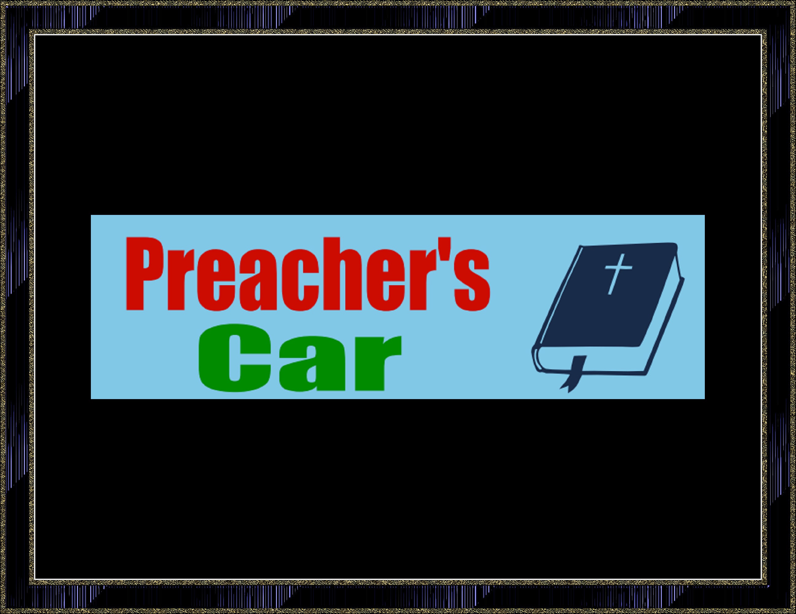 Preacher's Car Bumper Sticker - Etsy