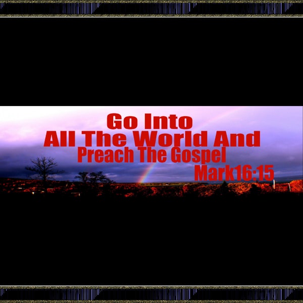 Gospel Bumper Sticker - Etsy