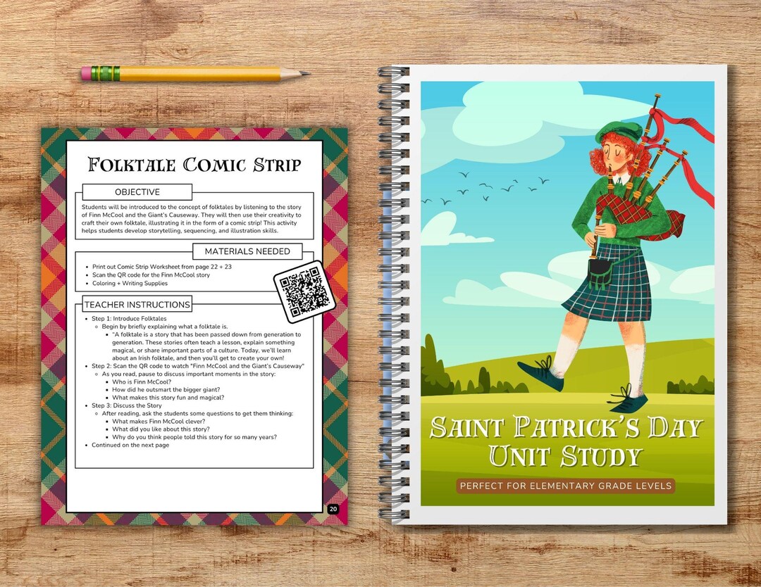 Saint Patrick's Day Homeschool Unit | 30 Pages of History, Art, Science ...
