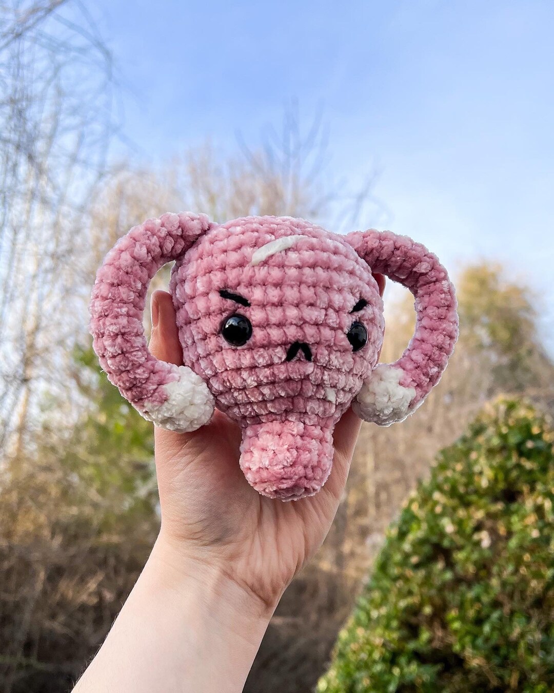 Customizable Endometriosis Uterus Plush Endometriosis - Etsy