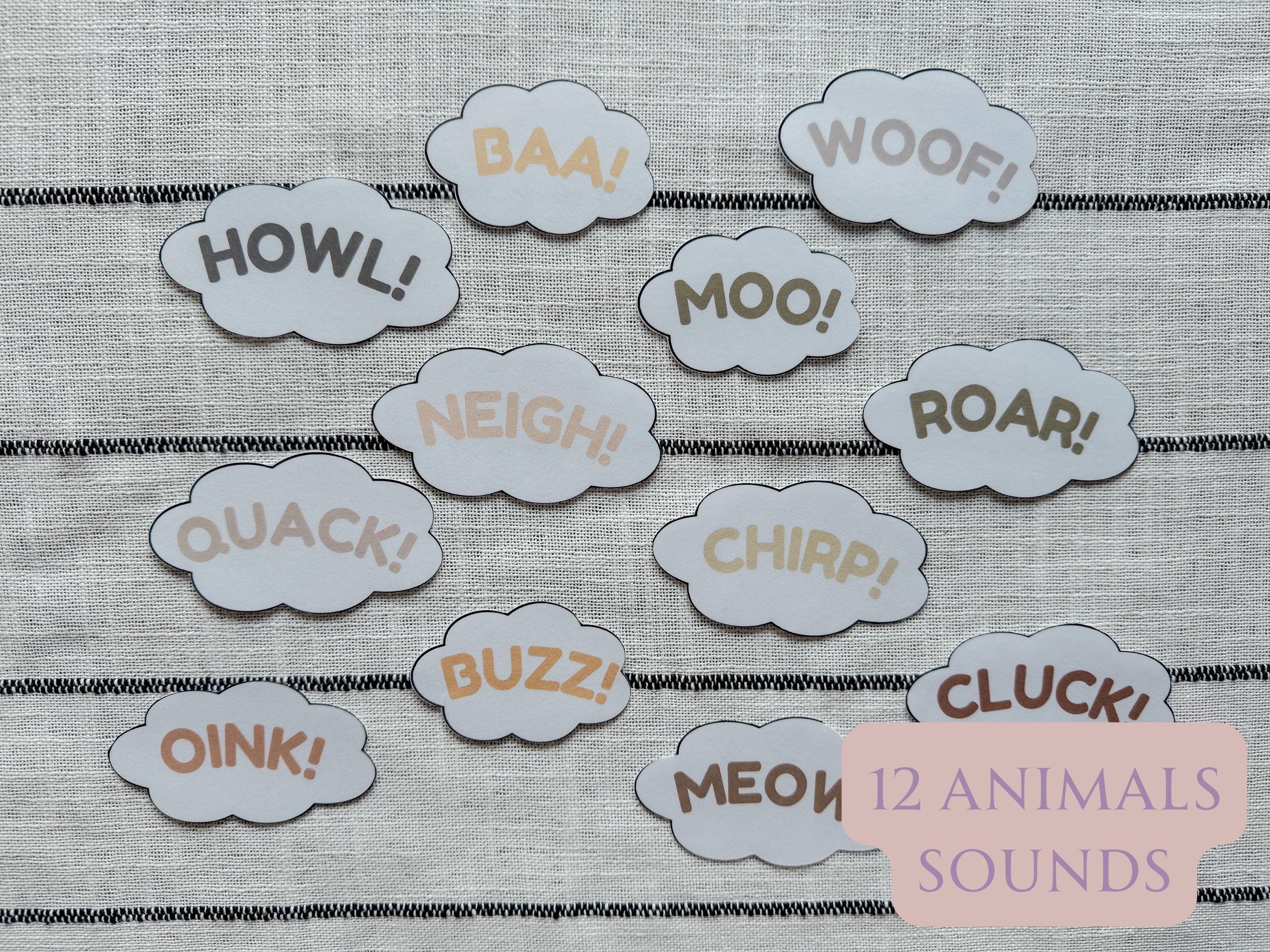 Animal Sounds Activity Homeschool Engaging Lesson for Toddlers ...
