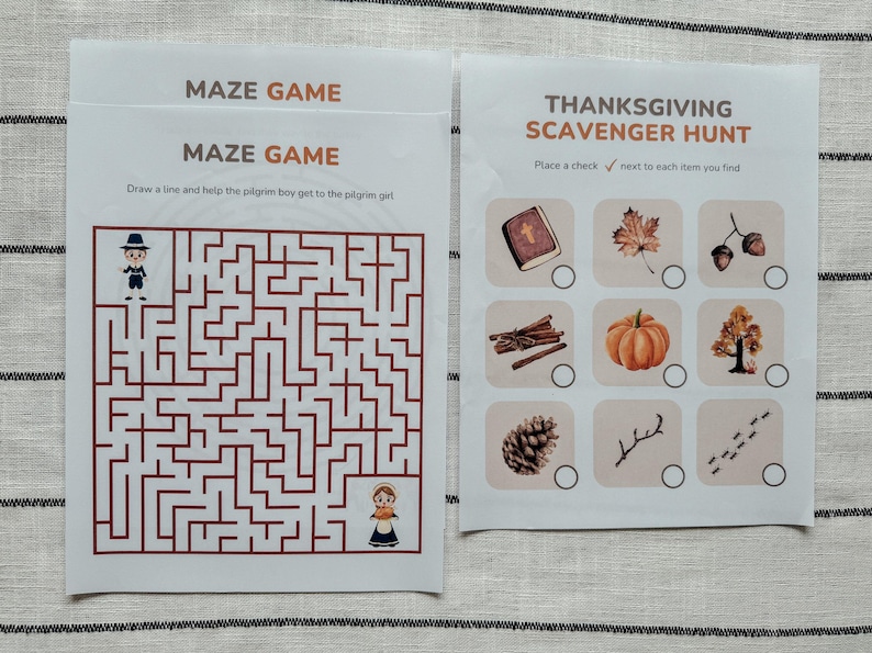 Thanksgiving Christ Centered Christian Activity Bundle: Games, Story ...