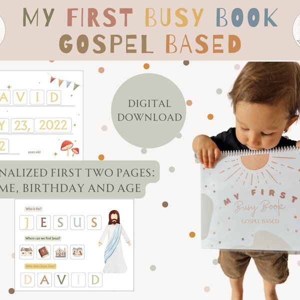 Bible Quiet Book - Etsy