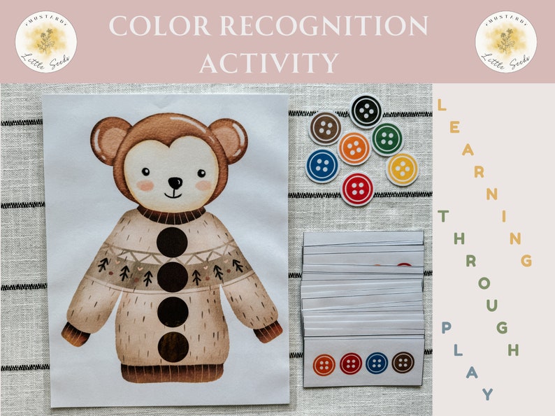 Color Recognition Activity Worksheet Homeschool Preschool Activities ...