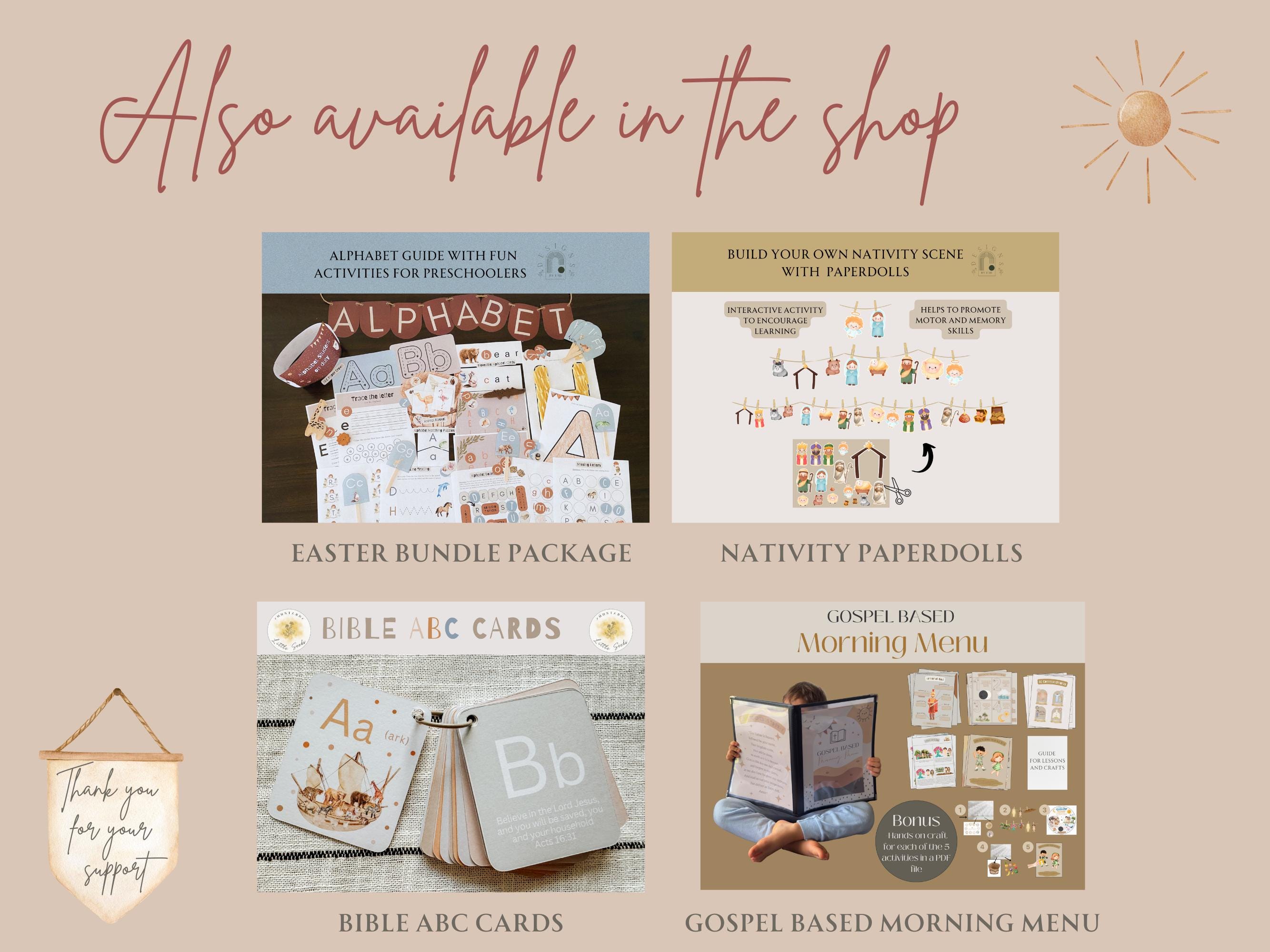 Noah's Ark Printable Craft Bible Activity for Children Toddlers ...