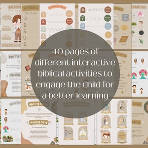 Morning Menu Gospel Based for Kids Homeschool Christian Planner Unit ...