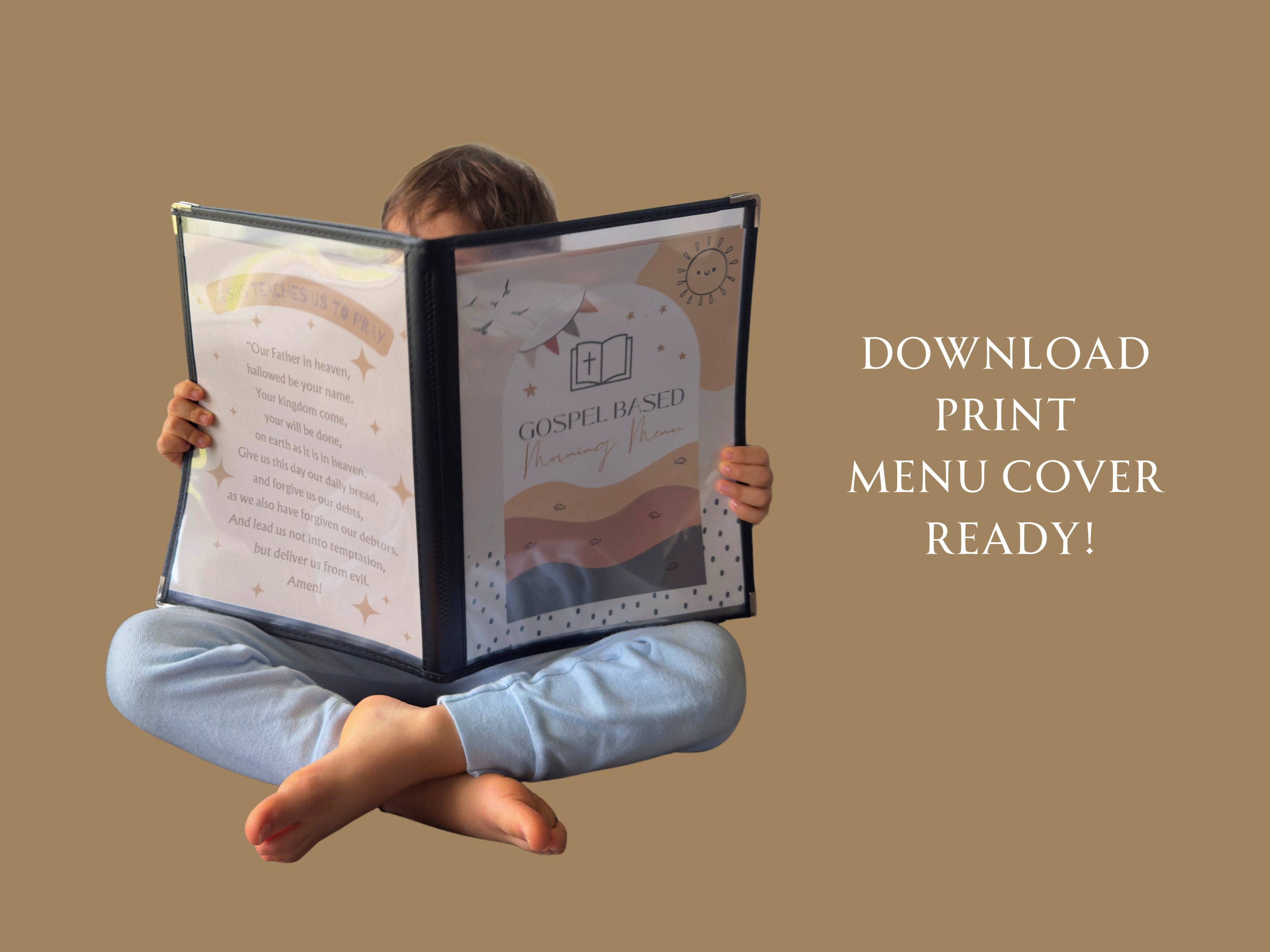 Morning Menu Gospel Based for Kids Homeschool Christian Planner Unit ...