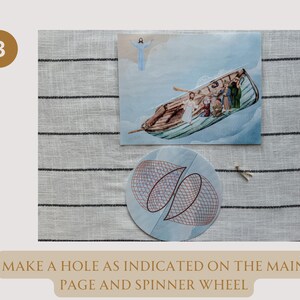 Miraculous Catch of Fish Printable Miracles of Jesus Crafts Bible Hands ...