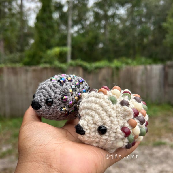 Crochet Fidget Hedgehog - Etsy