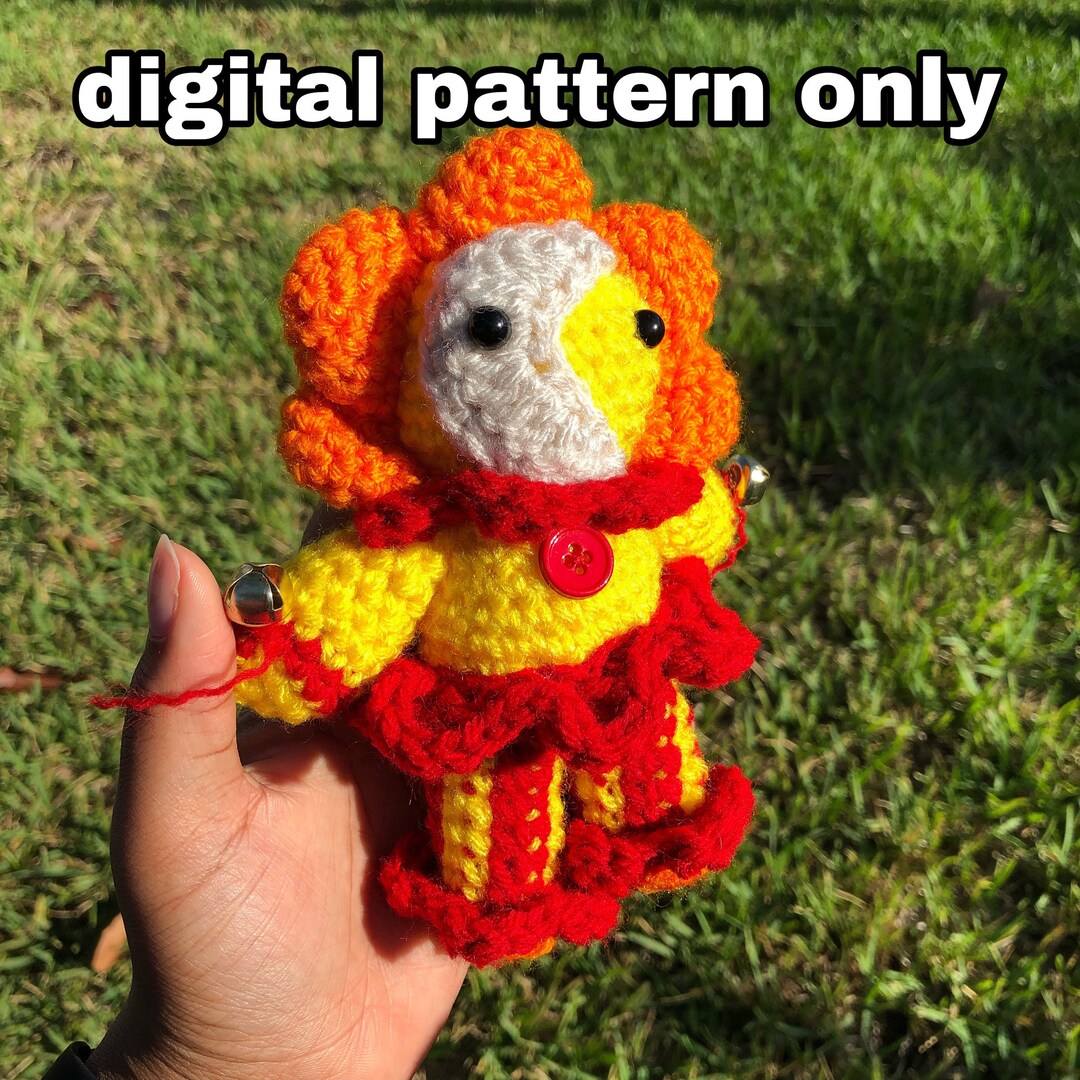 Sun FNAF Crochet DIGITAL PDF Pattern | Five Nights at Freddys | Daycare ...