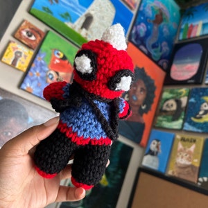 Crochet Spider-punk | Amigurumi Across the Spiderverse Hobie Brown ...