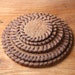 Set of 6,palm Fiber Coasters Set, Boho Coaster, Coco Fiber Placements ...