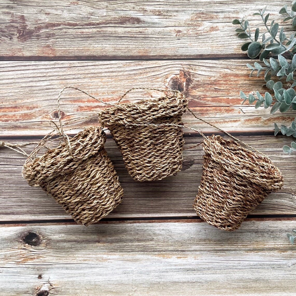 Rustic Hanging Planter Pot Woven Plant Holder Plant Pot | Etsy UK