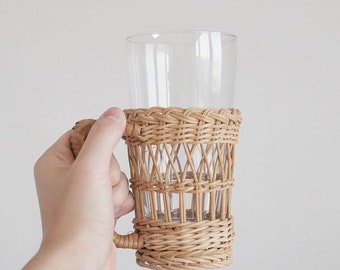 Rattan Cup Holders | Etsy