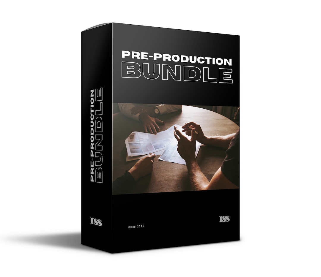 Script & Pre-production Kit Printable 12 Pages, Printable Film-making ...