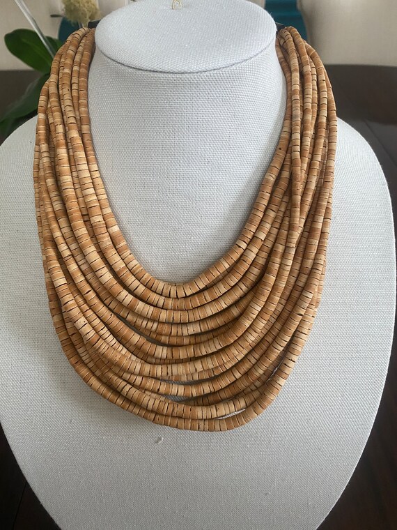 Vintage Gerda Lynggaard Monies Coconut Shell with Hor… - Gem