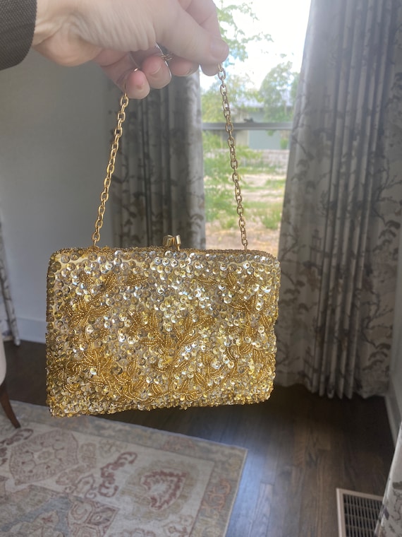 vintage gold sparkly - Gem
