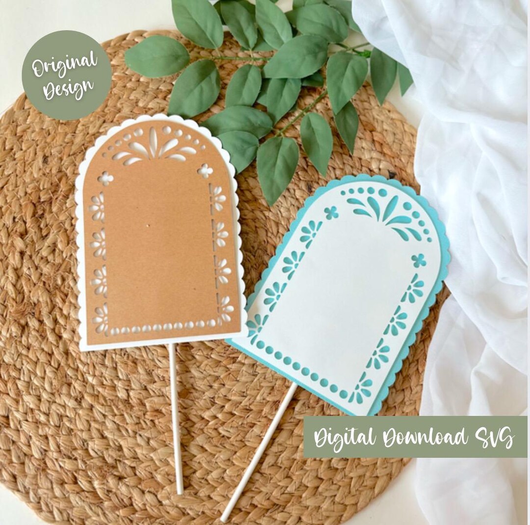 Arch Papel Picado SVG - Etsy