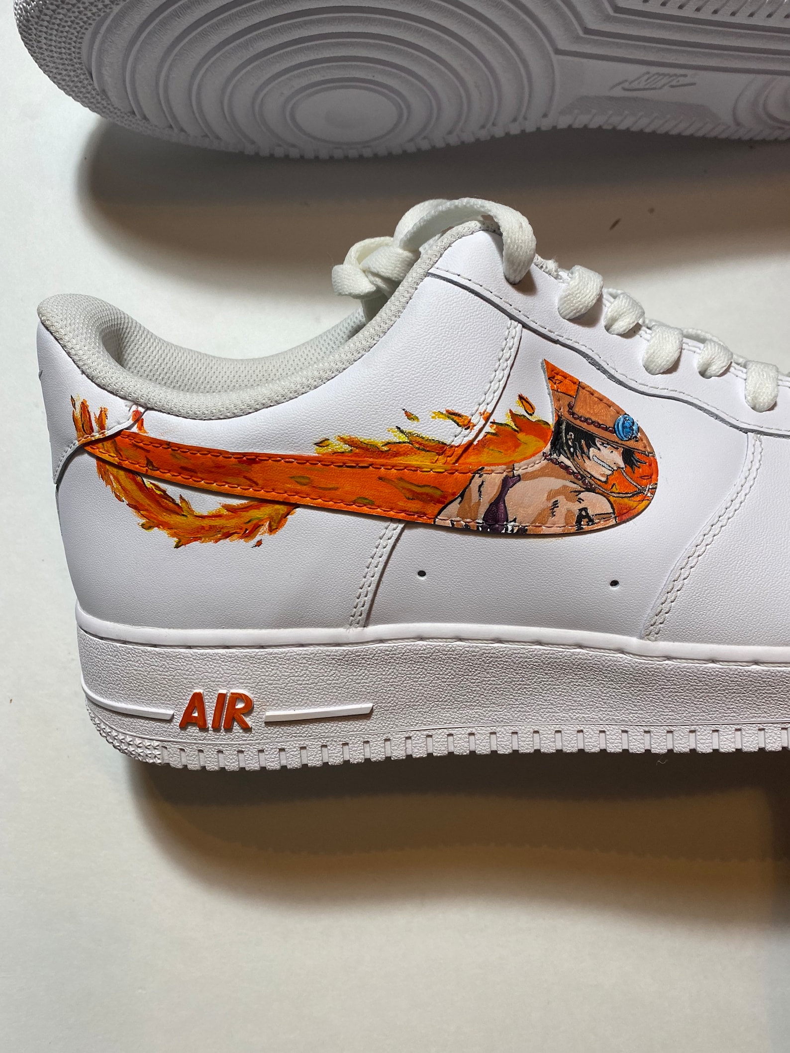 Custom Painted Air Force 1s - Etsy