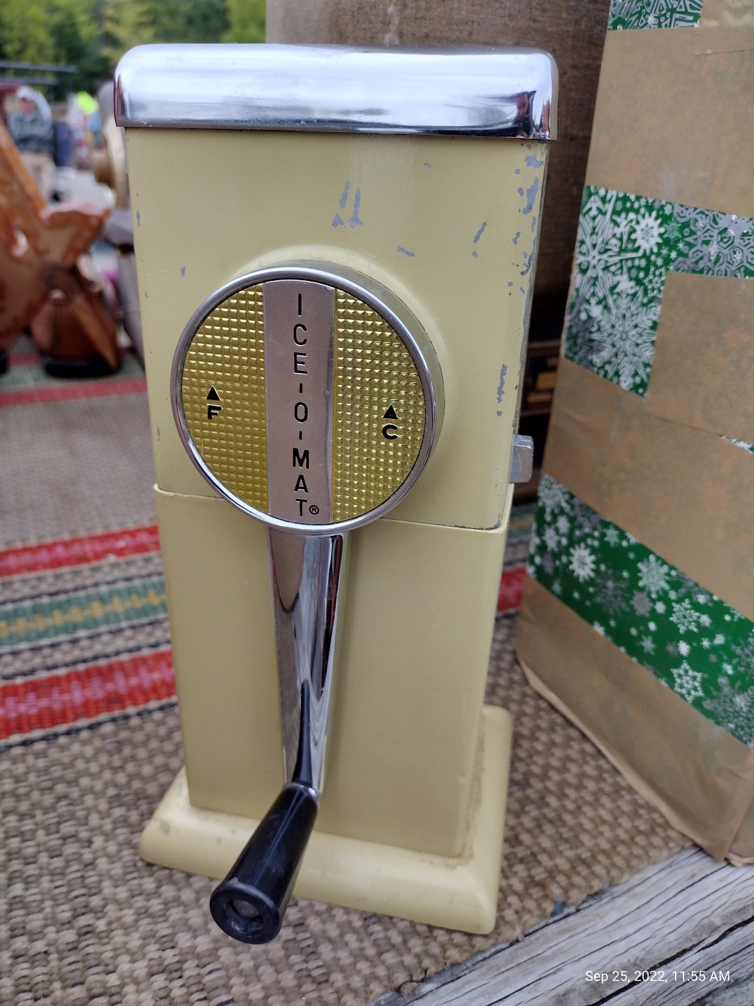 Space Age Ice O Matic Vintage Ice Crusher Bar 60s 70s Retro Atomic - Etsy