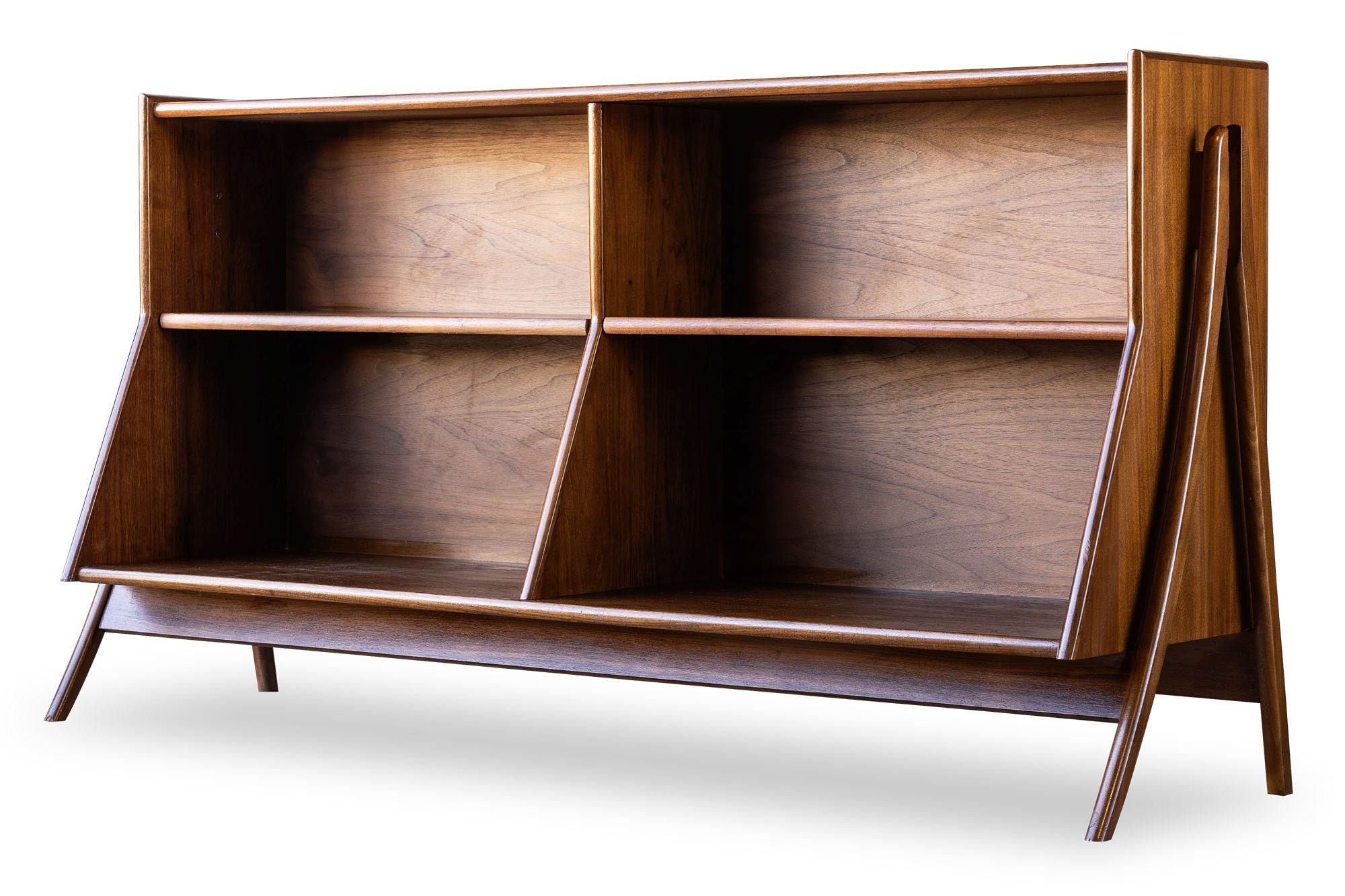 Drexel Declaration Kipp Stewart RARE Mid Century Modern Walnut Floating ...