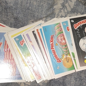 Vintage Garbage Pail Kids Cards Series 6 Original Topps RARE Banned ...