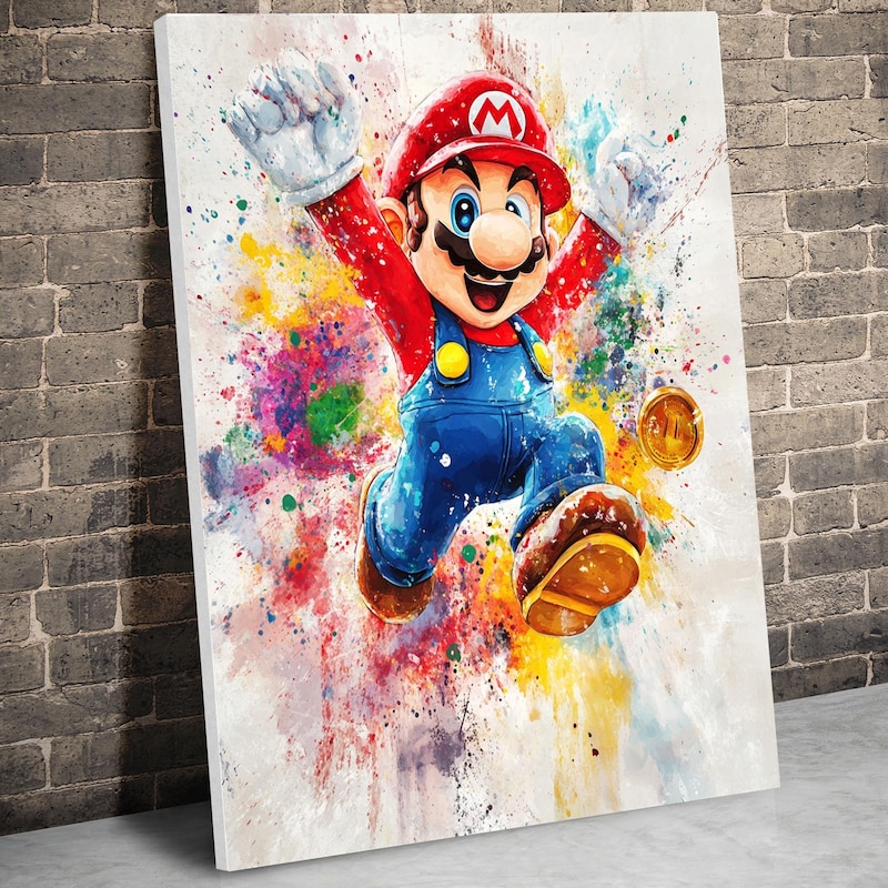 Super Mario Poster - Etsy