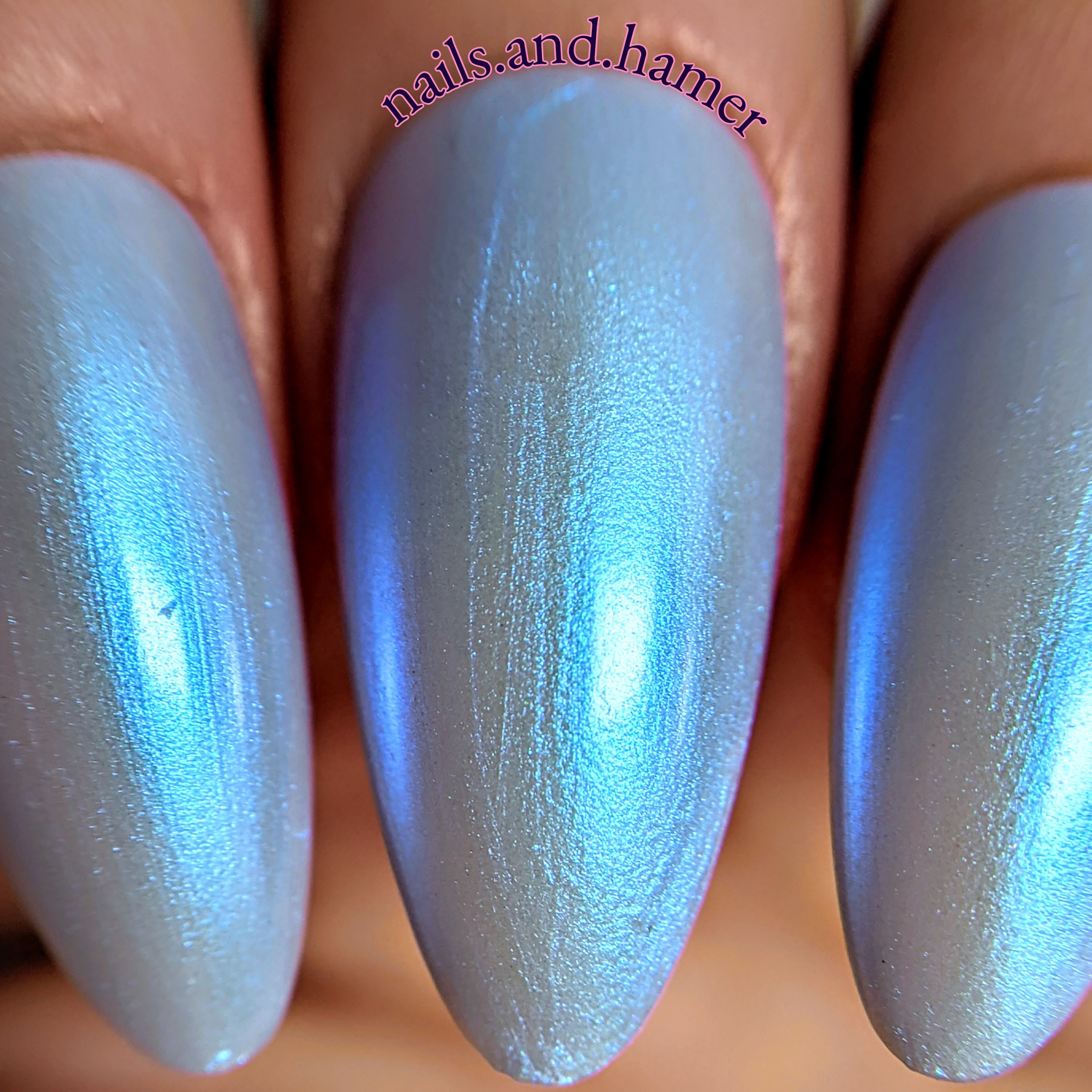 Alice - Light Blue - 10 Free Cruelty Free Vegan Nail Polish - Etsy