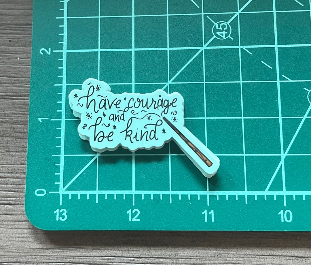Cinderella “have Courage” Sticker - Etsy