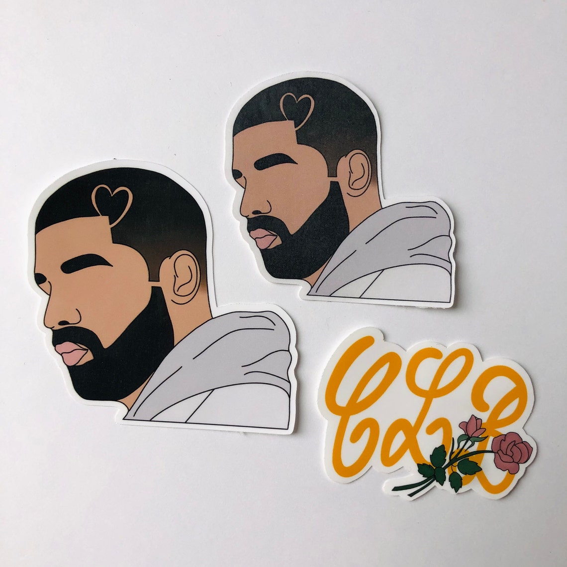 Drake Hip Hop/Rap Artist Glossy Waterproof Vinyl Sticker | Etsy