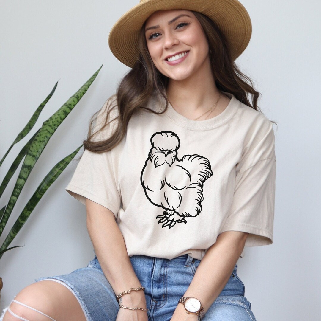 Silkie Chicken Clothes Silkie Chicken Shirt Gifts for Chicken Lovers ...