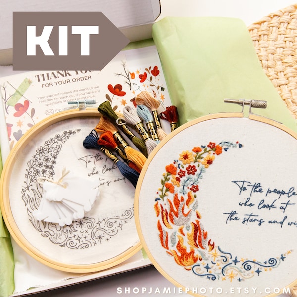 Acotar Embroidery Kit - Etsy