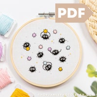 Ghibli Embroidery - Etsy