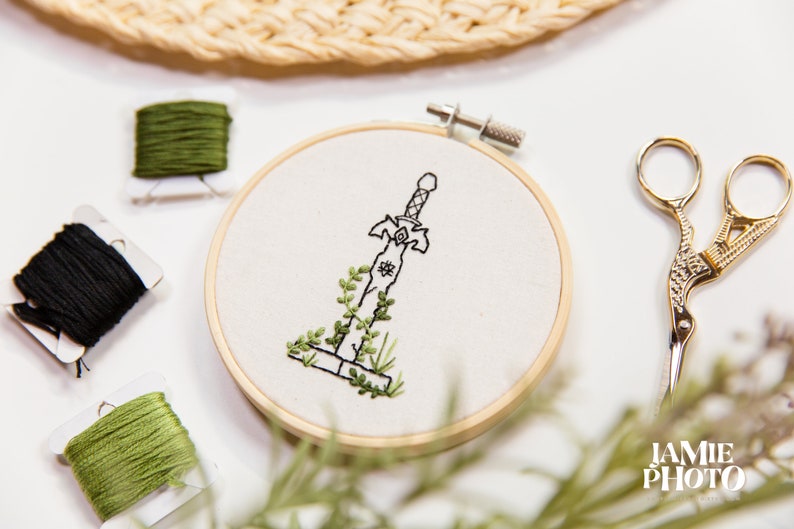 Legend of Zelda Embroidery Pattern Tears of the Kingdom - Etsy