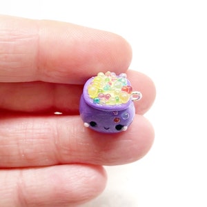 Kawaii Cauldron Charm- Polymer Clay Charms- Stitch Marker - Etsy
