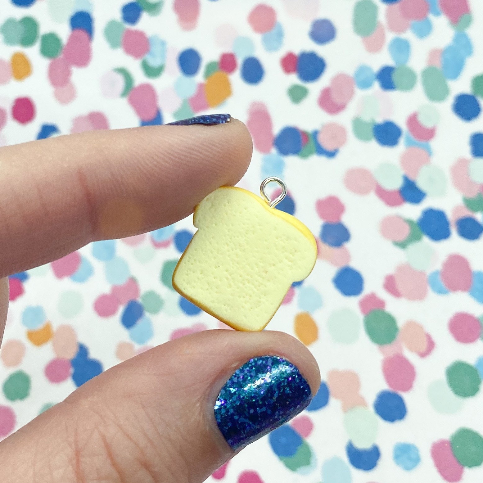 Kawaii Bacon/Egg Toast Polymer Clay Charms | Etsy