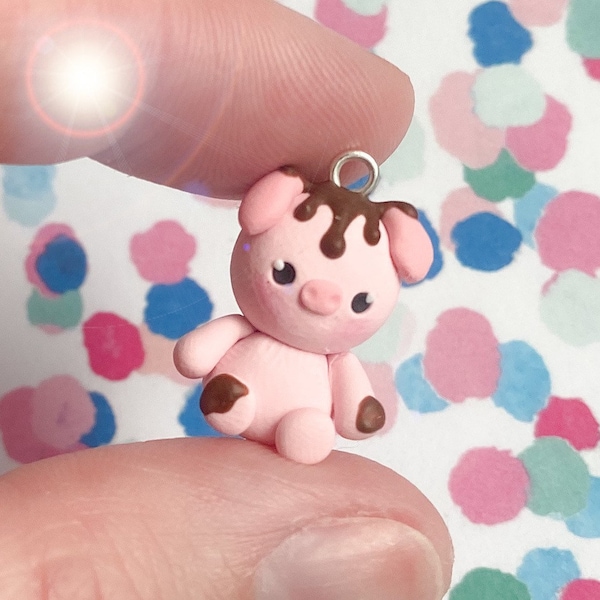 Polymer Clay Pig - Etsy