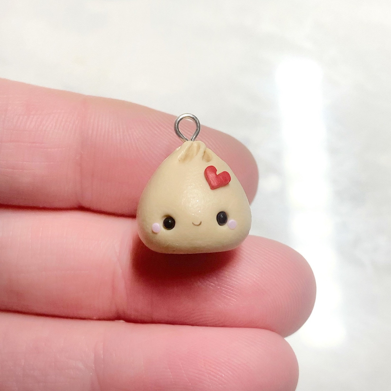 Bao Bun Kawaii Charm Polymer Clay Charm Stitch Marker - Etsy