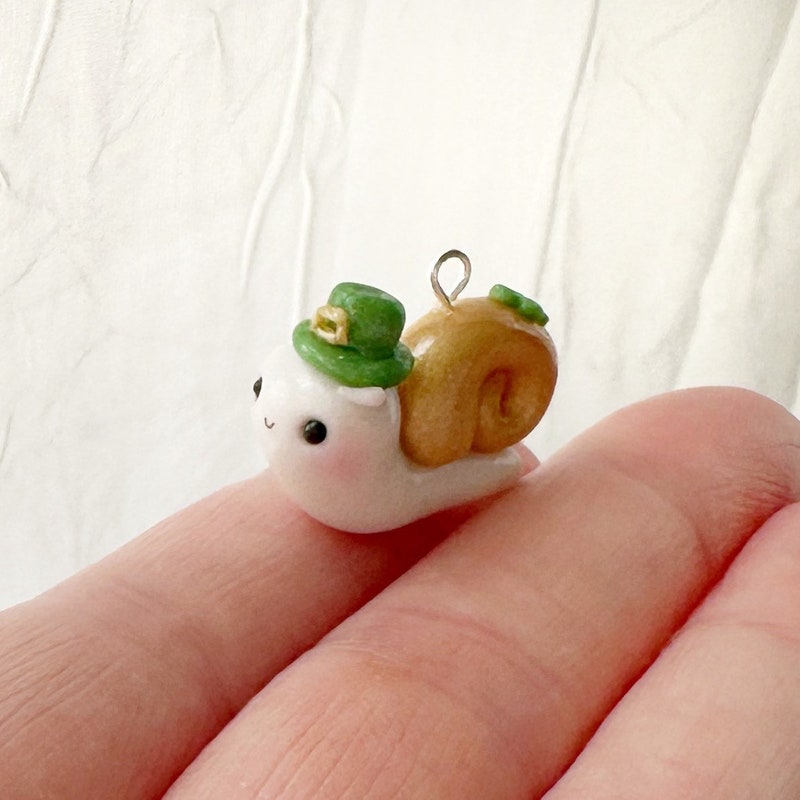 Polymer Clay Snail - Etsy