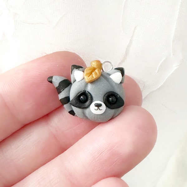 Polymer Clay Raccoon - Etsy