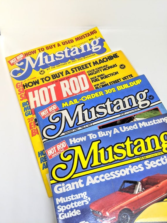 4 Hot Rod Magazine's From Late 70's Early 80's | Etsy