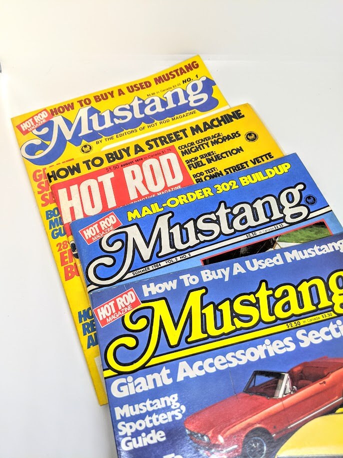 4 Hot Rod Magazine's From Late 70's - Early 80's - Etsy