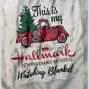 This is My Christmas Movie Watching Blanket - Etsy