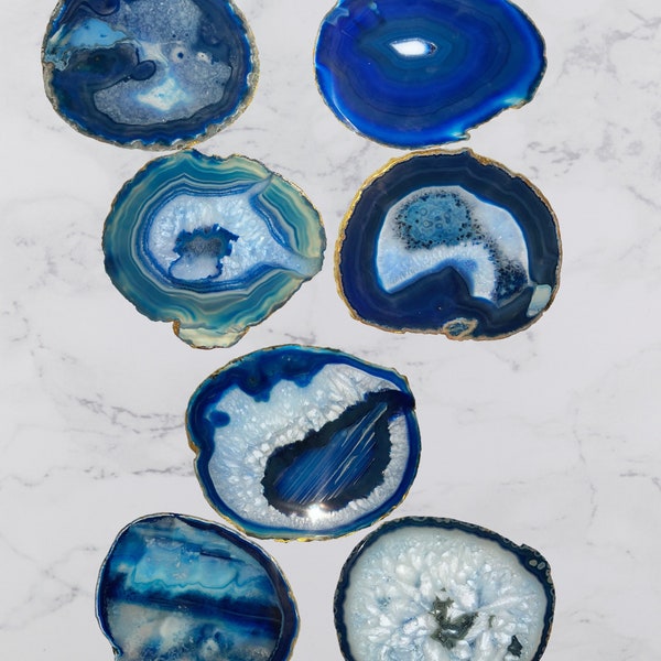 Agate Coasters - Etsy