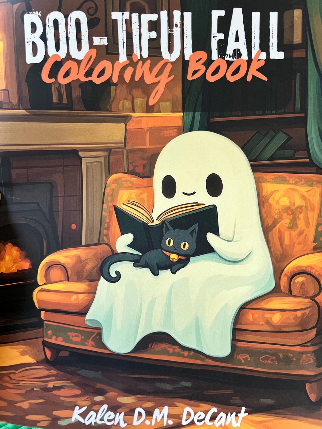 Boo-tiful Fall Coloring Book | Children and Adult Coloring Book | Best ...