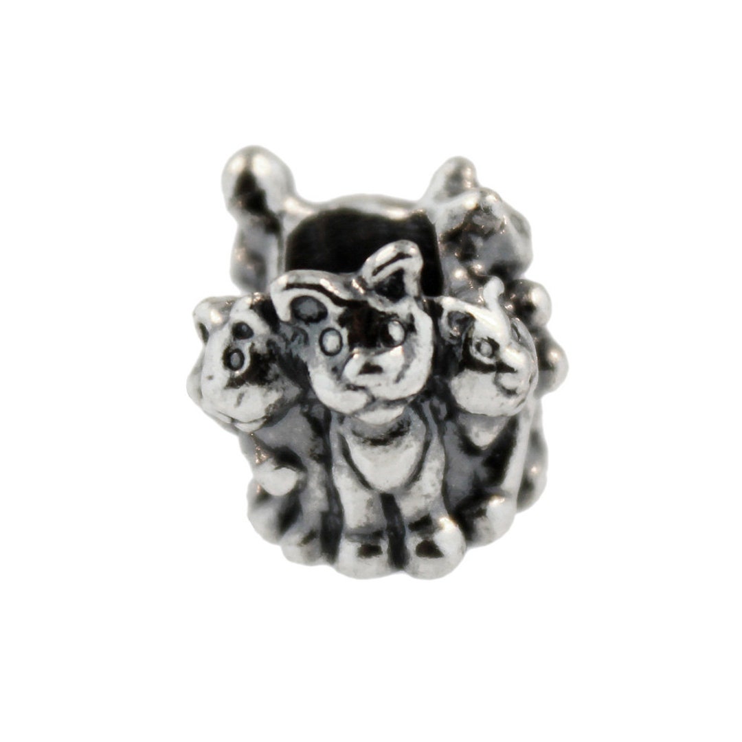 Authentic Trollbeads Sterling Silver 11354 Family of Kittens - Etsy