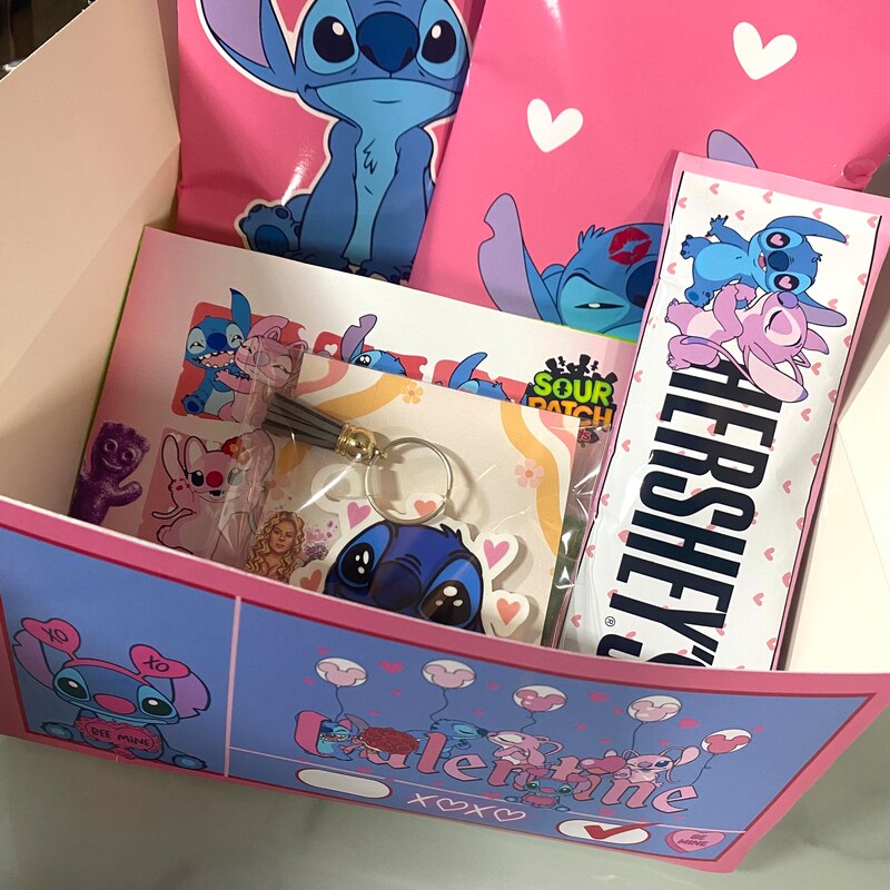 Stitch Valentines Boxes - Etsy